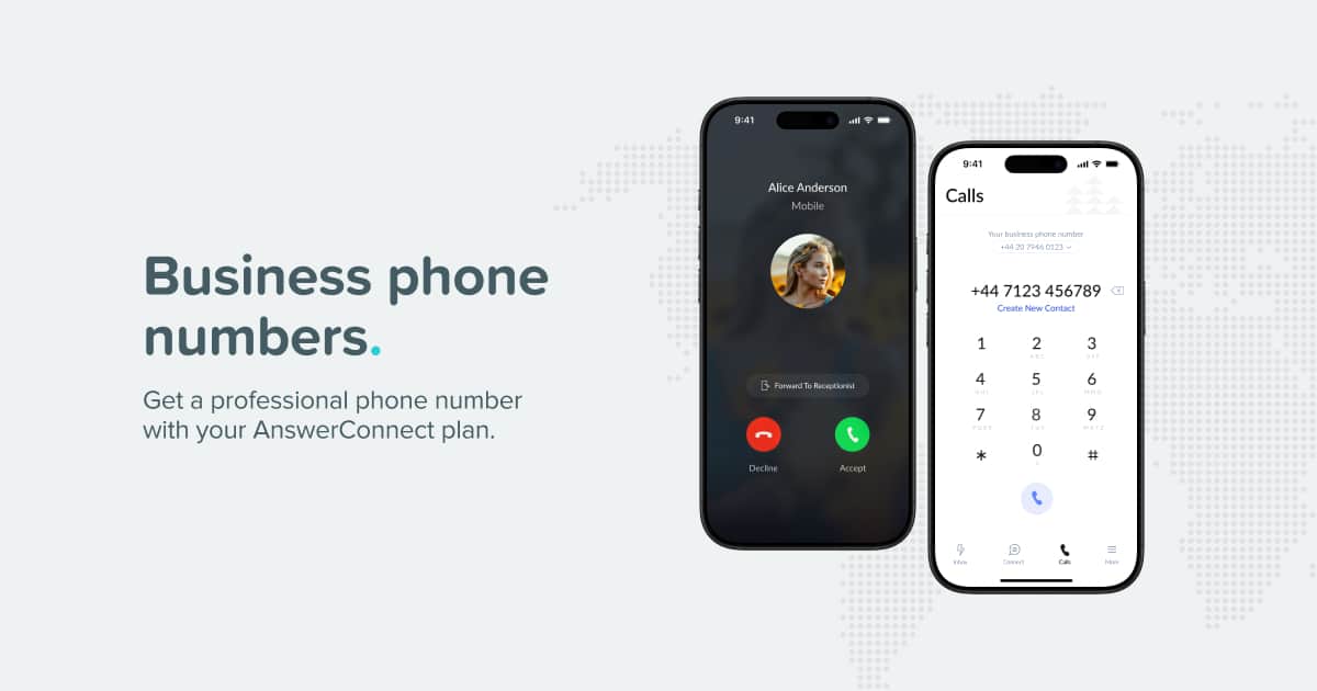 Business phone numbers for streamlined communication | AnswerConnect