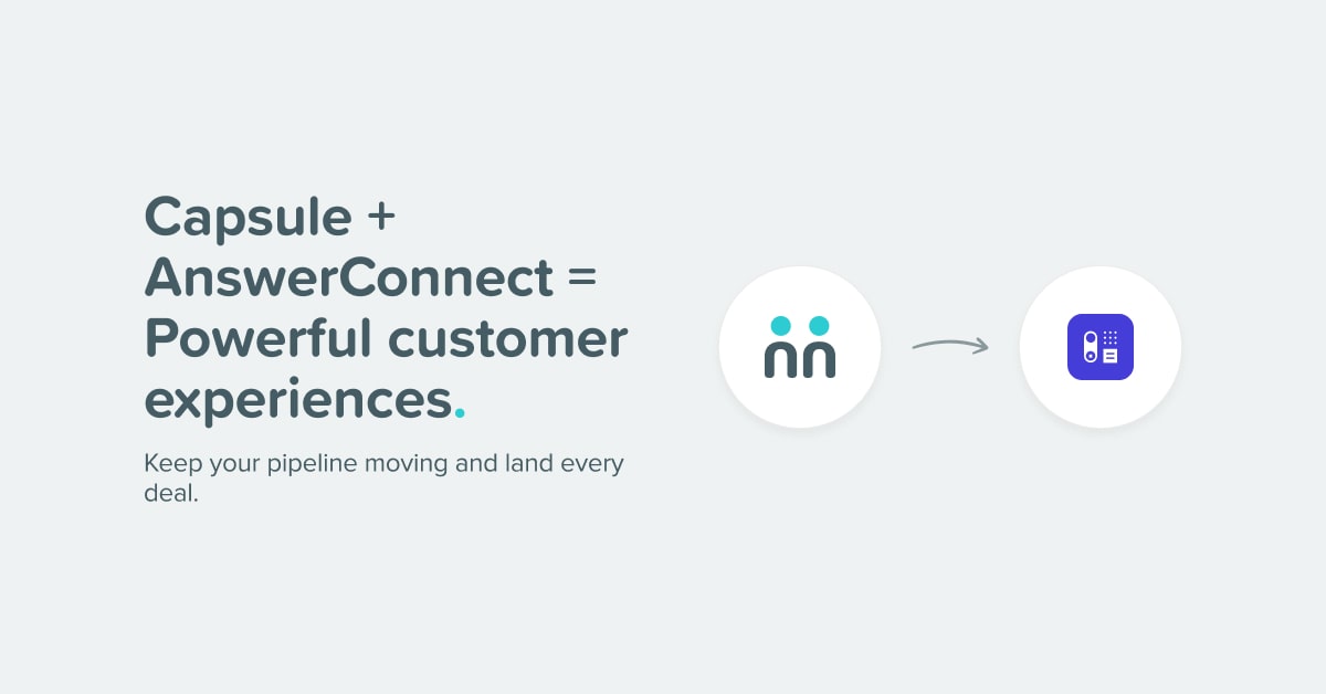 Capsule Integration | AnswerConnect