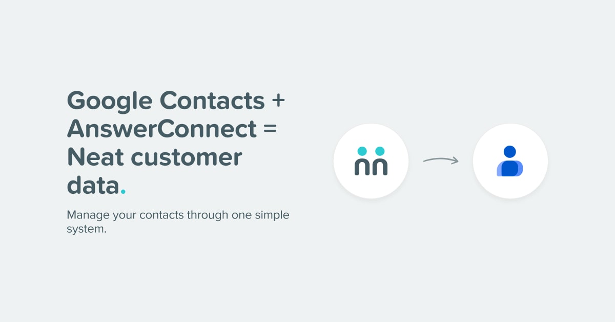 Google Contacts Integration | AnswerConnect